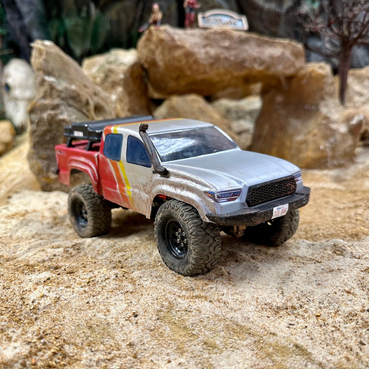 Toyota Tacoma | Axial SCX24 | Custom Rock Crawler RC Bodies – Iceberg RC