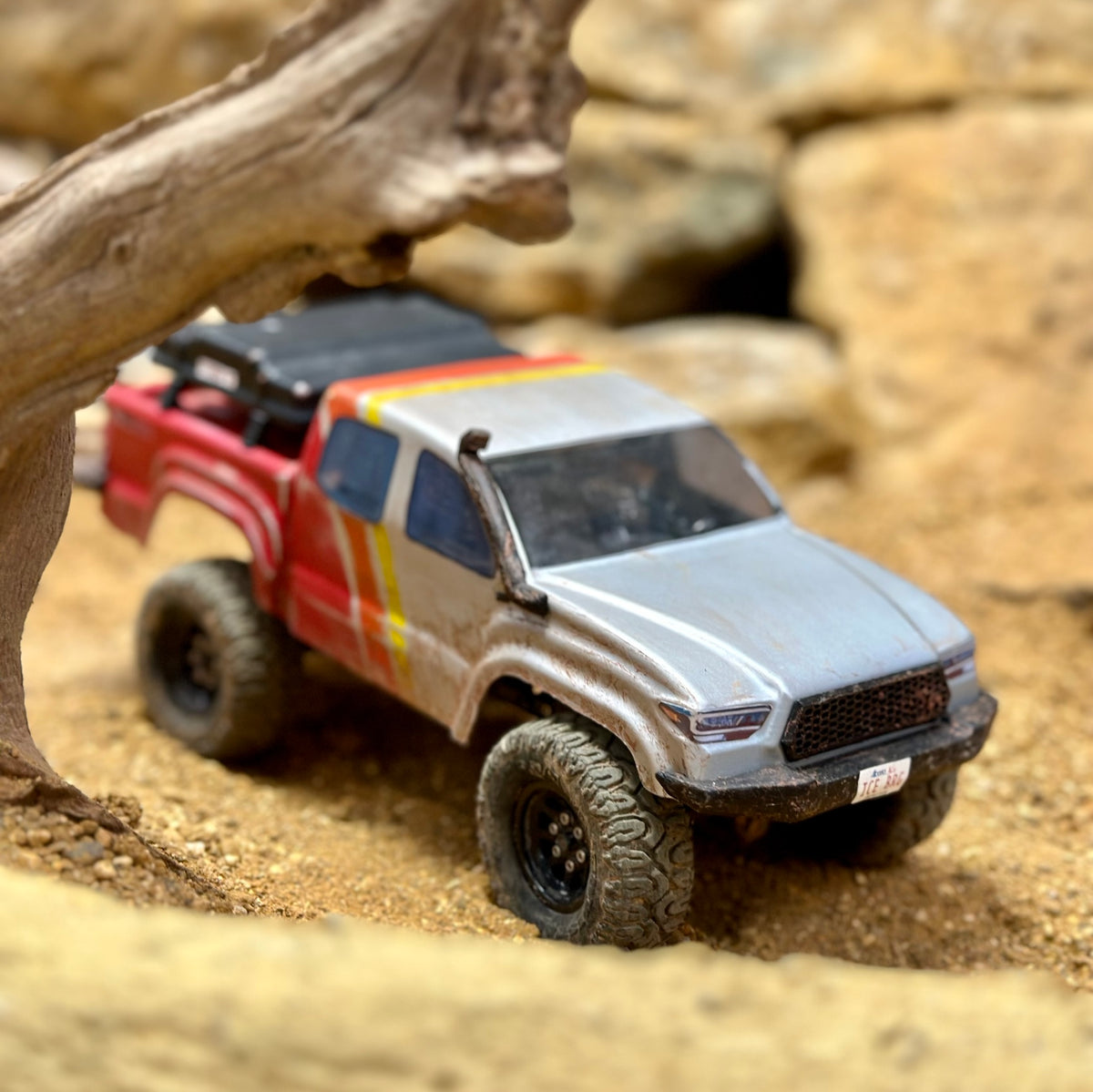 Toyota Tacoma | Axial SCX24 | Custom Rock Crawler RC Bodies – Iceberg RC