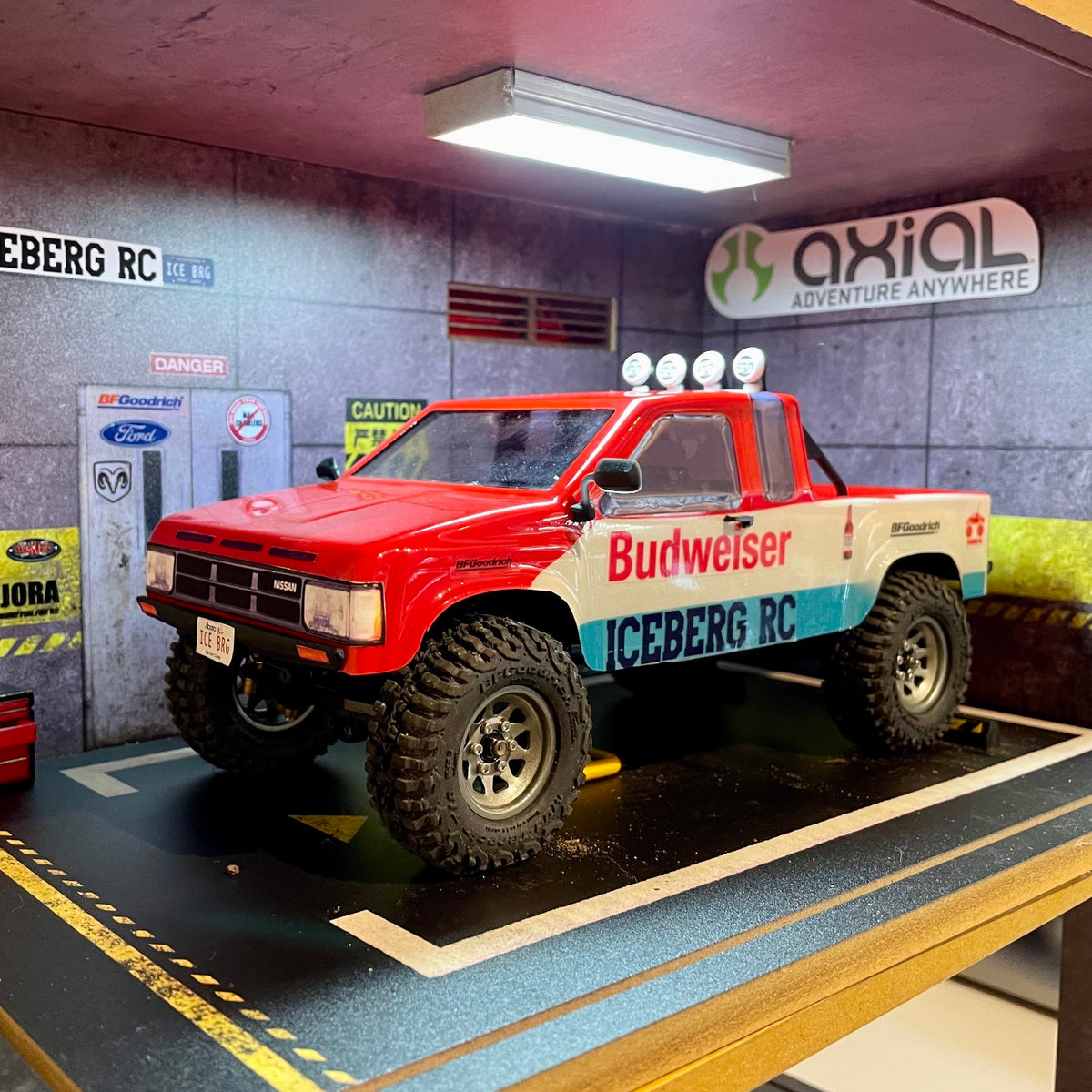 Nissan Hardbody | Axial SCX24 - LWB | Rock Crawler RC Bodies – Iceberg RC